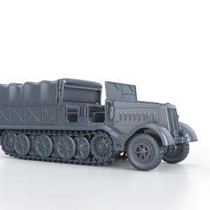 WWII GERMAN Sd Kfz 9 - Famo 1/100 15mm 1/87 Ho 1/72 20mm 1/56 28mm ...