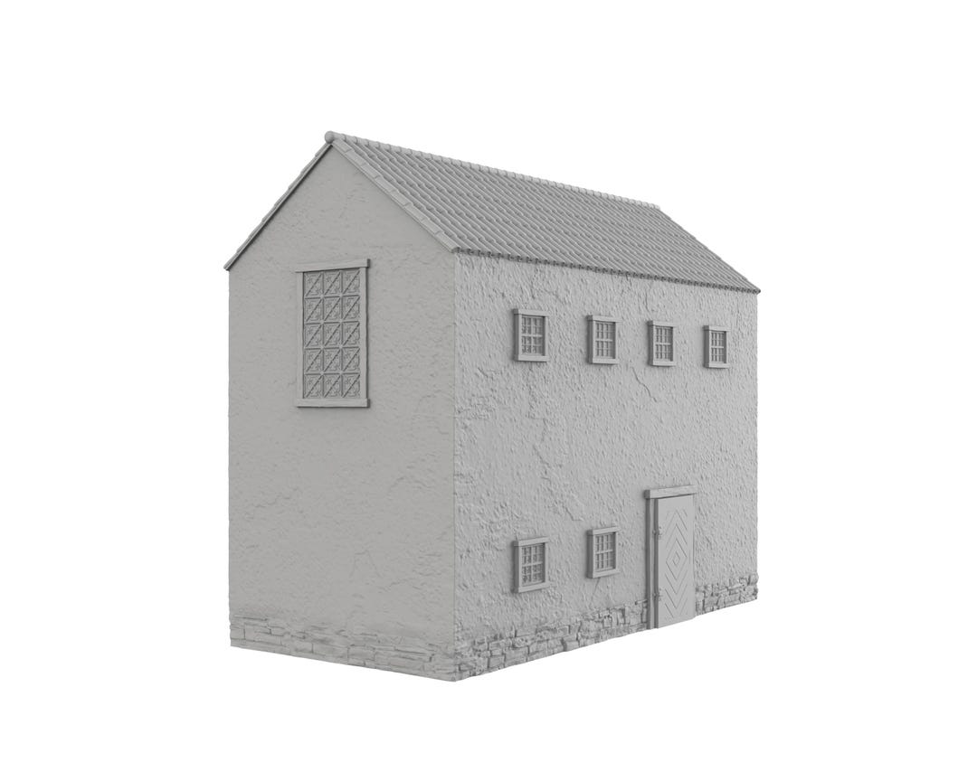Roman House 2 Story - Wargame Terrain Decor SPQR Hail Caesar Gangs or ...