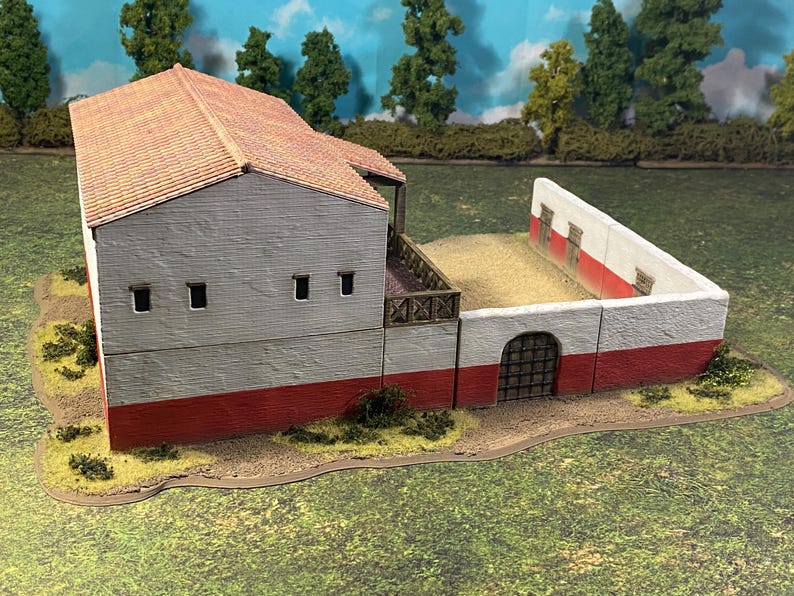 Roman Ludus Gladiators House of Batiatus - Wargame Terrain Décor SPQR ...
