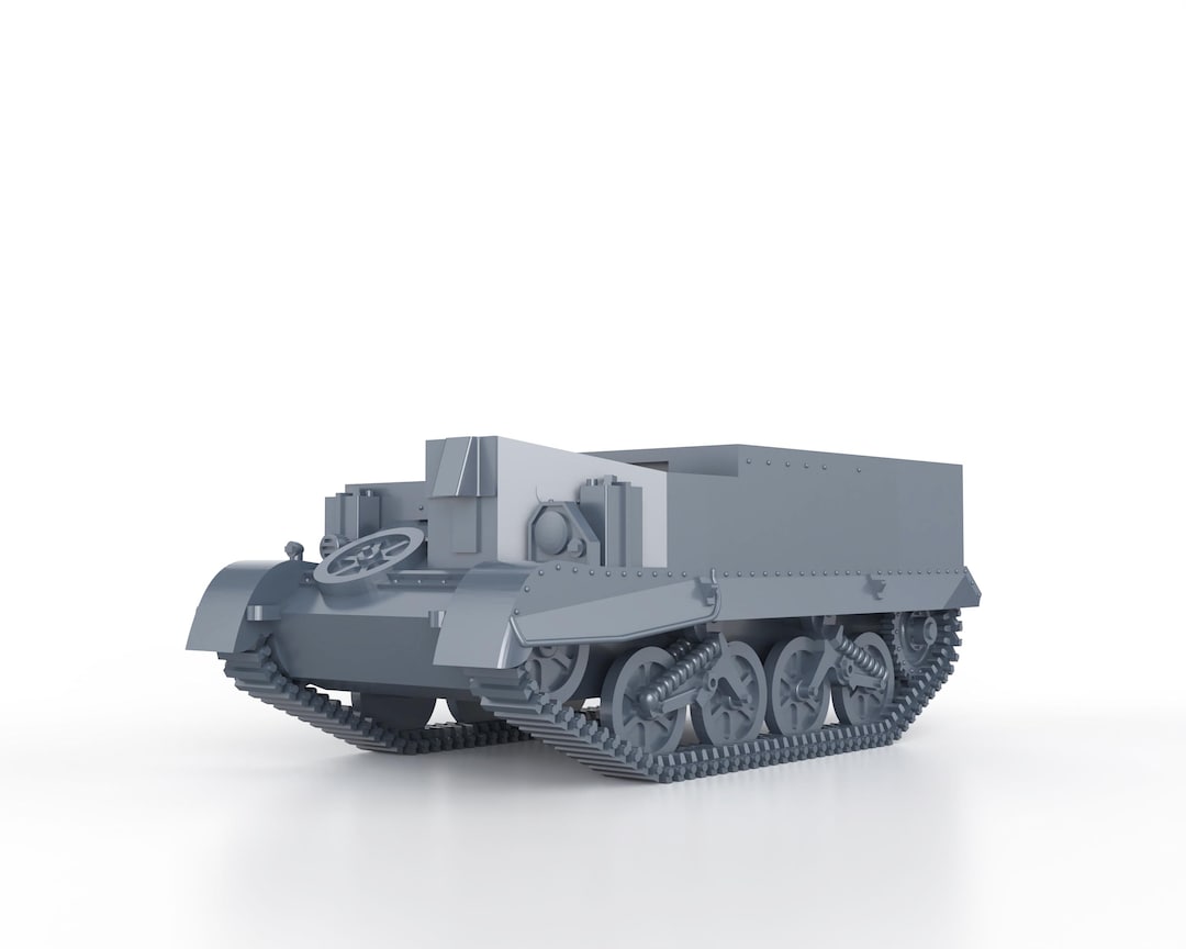 WWII British Universal Carrier T16 (ford Built) 1/100 15mm 1/87 Ho 1/72 ...