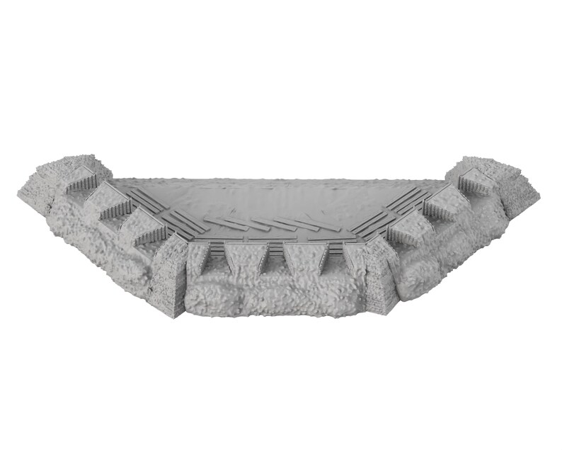 Great Redoubt of Borodino (ground) - NAP01 - Napoleonic 3D Printed ...