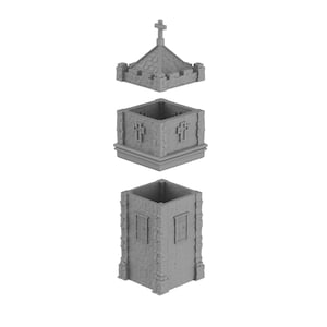 Anglo Saxon Early English Village - CORNER TOWER - Wargame Terrain ...