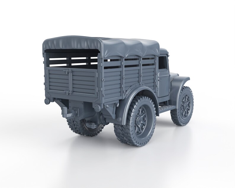 WWII ITALIAN Trattore Breda TP 40 Canopy 1/100 15mm 1/87 Ho 1/72 20mm 1 ...