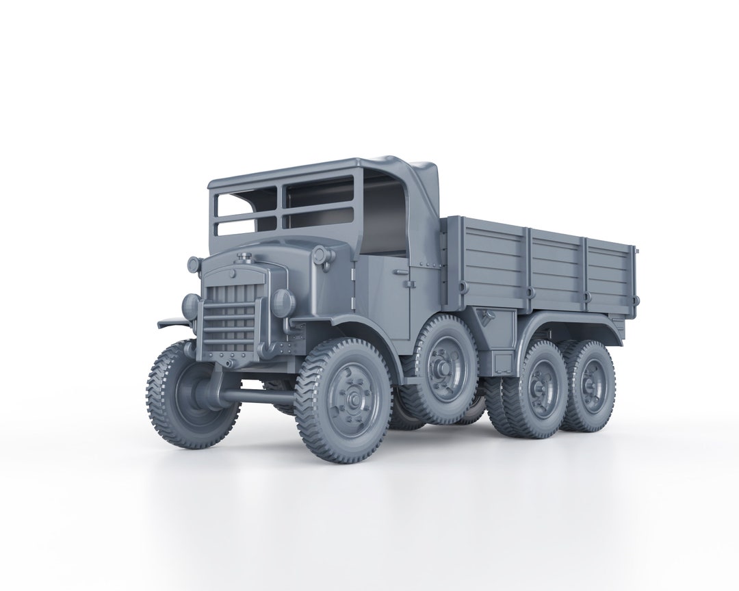 WWII ITALIAN - Fiat Dovunque 35 (no Tarp) - 1/100 15mm 1/87 Ho 1/72 ...