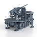 WWII ITALIAN - Autocannone Da 90 53 Su Breda 52 - 1/100 15mm 1/87 Ho 1/ ...