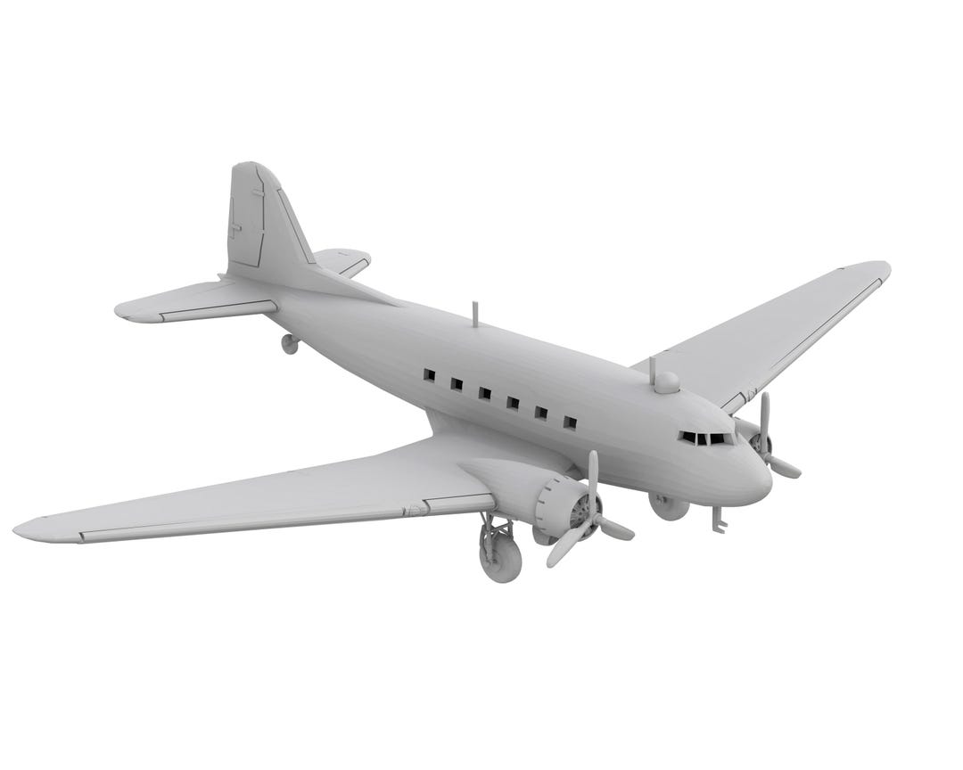 DOUGLAS SKYTRAIN DC3 C47 Wwiied01 Normandy Wargame Wargaming Bolt ...