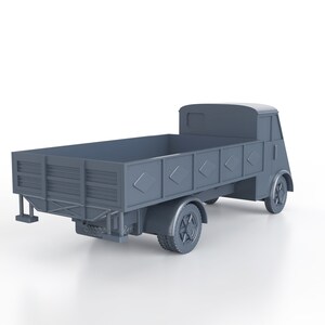 WWII French Camion Renault 3.5t Truck AHN 1/100 15mm 1/87 Ho 1/72 20mm ...