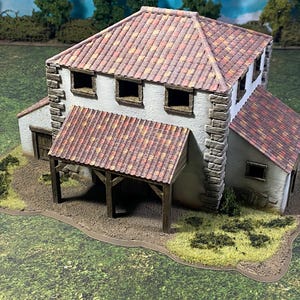 Roman Station Shop House - Wargame Terrain Decor SPQR Hail Caesar Gangs ...