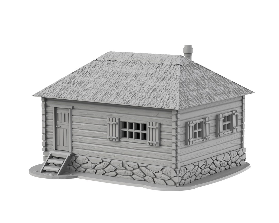 ISBA HOUSE HOUSE #1 Soviet Russian Eastern Front House Bolt Action ...