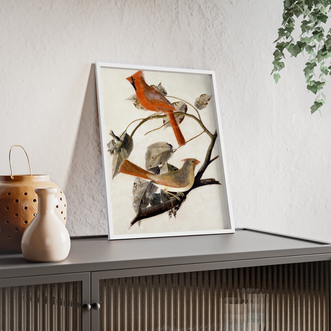 Poster With Wooden Frame, Vintage Poster - Etsy