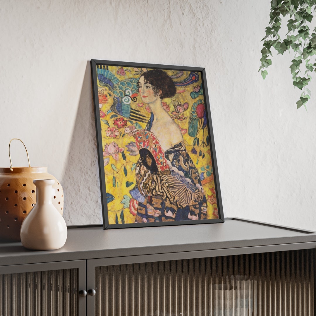 Poster With Wooden Frame, Vintage Poster - Etsy