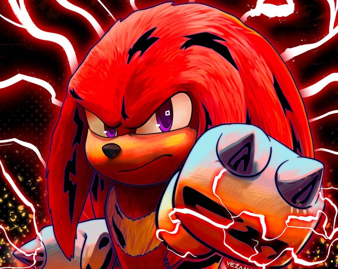 Knuckles | Art Print - Etsy