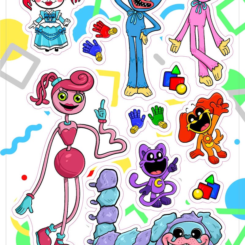 Poppy Playtime Sticker - Etsy