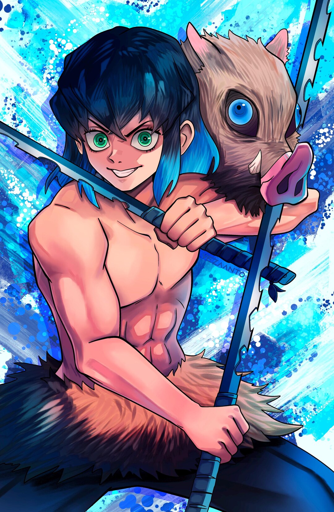 Inosuke | Print - Etsy