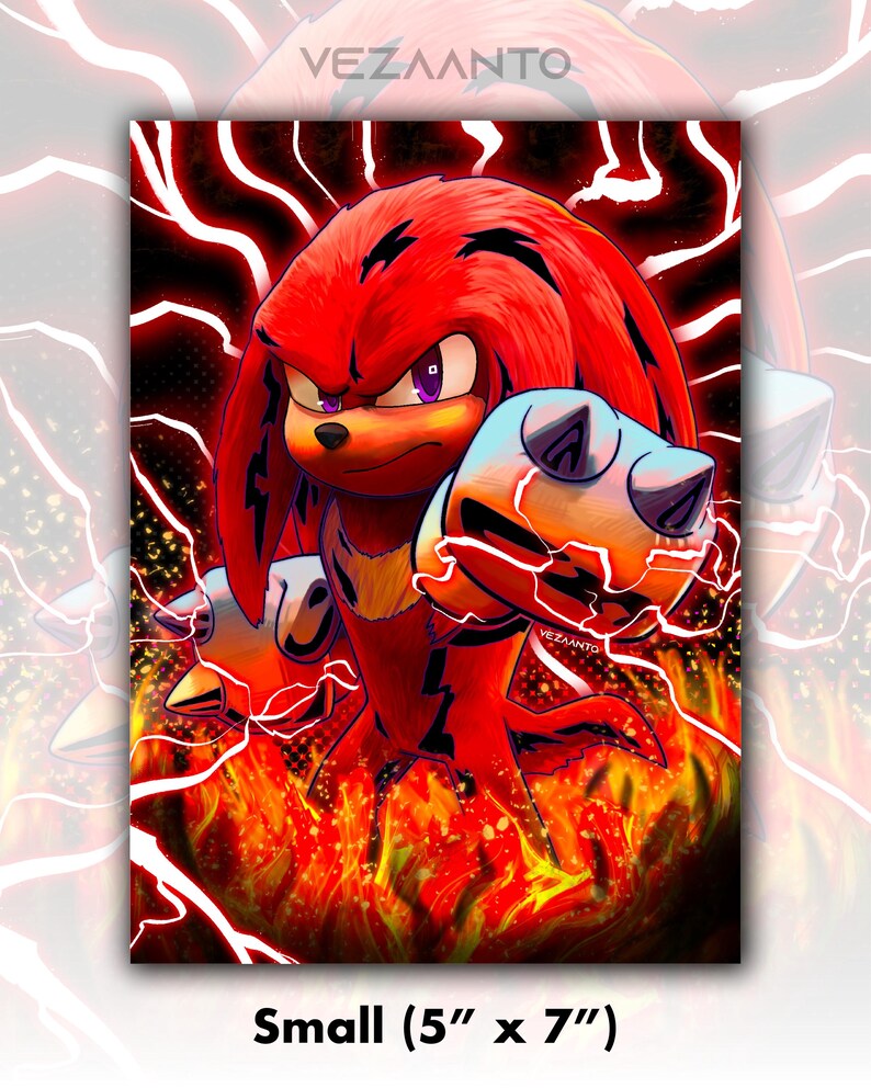 Knuckles | Print - Etsy