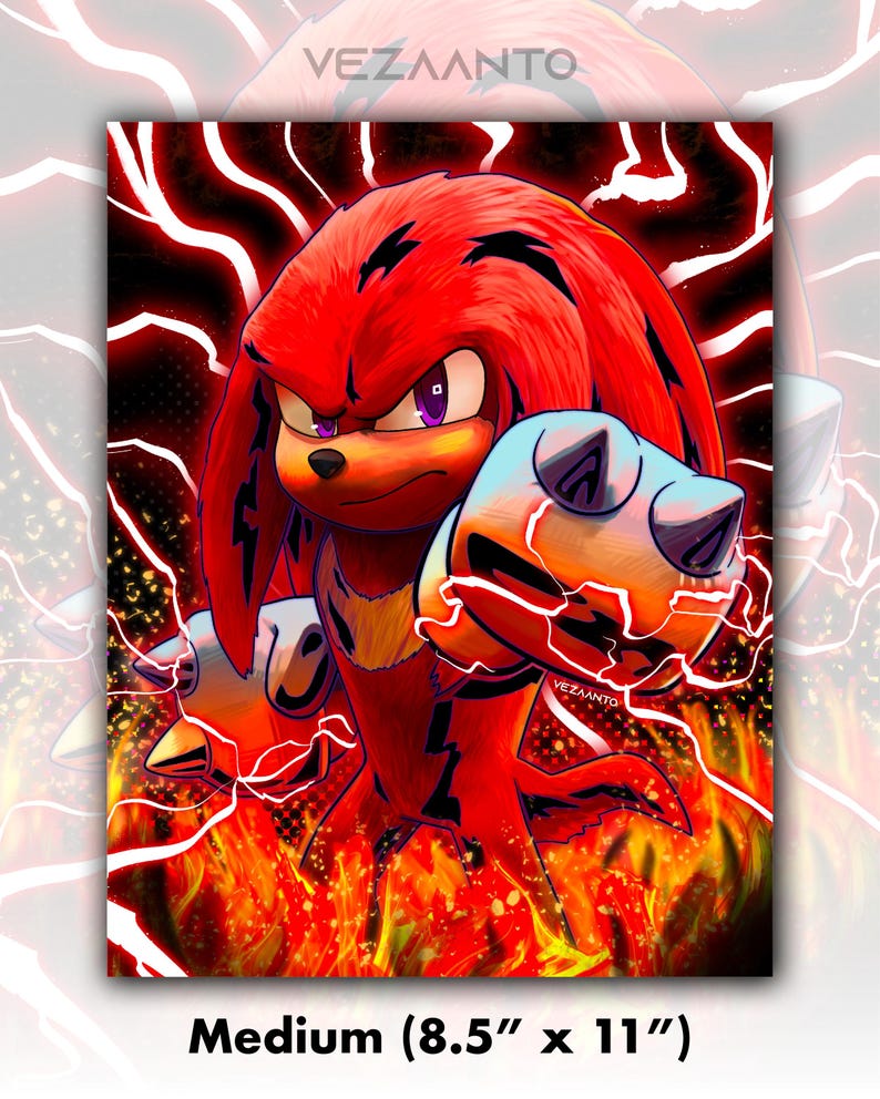 Knuckles | Art Print - Etsy