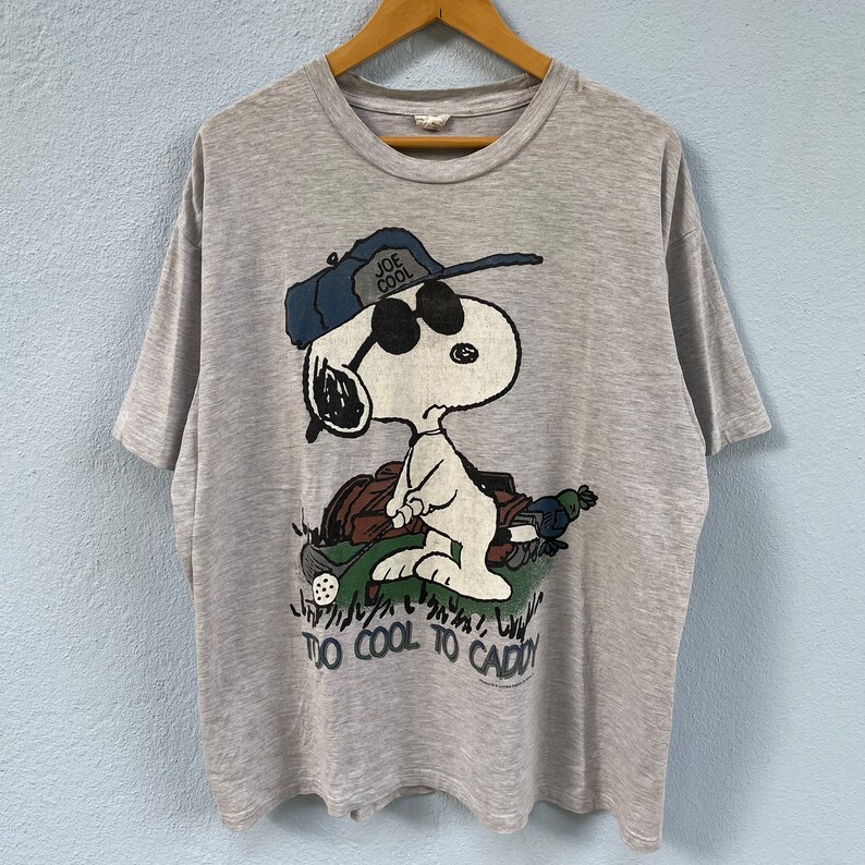Vintage 90s Joe Cool Golf Too Cool to Caddy Tshirt - Etsy