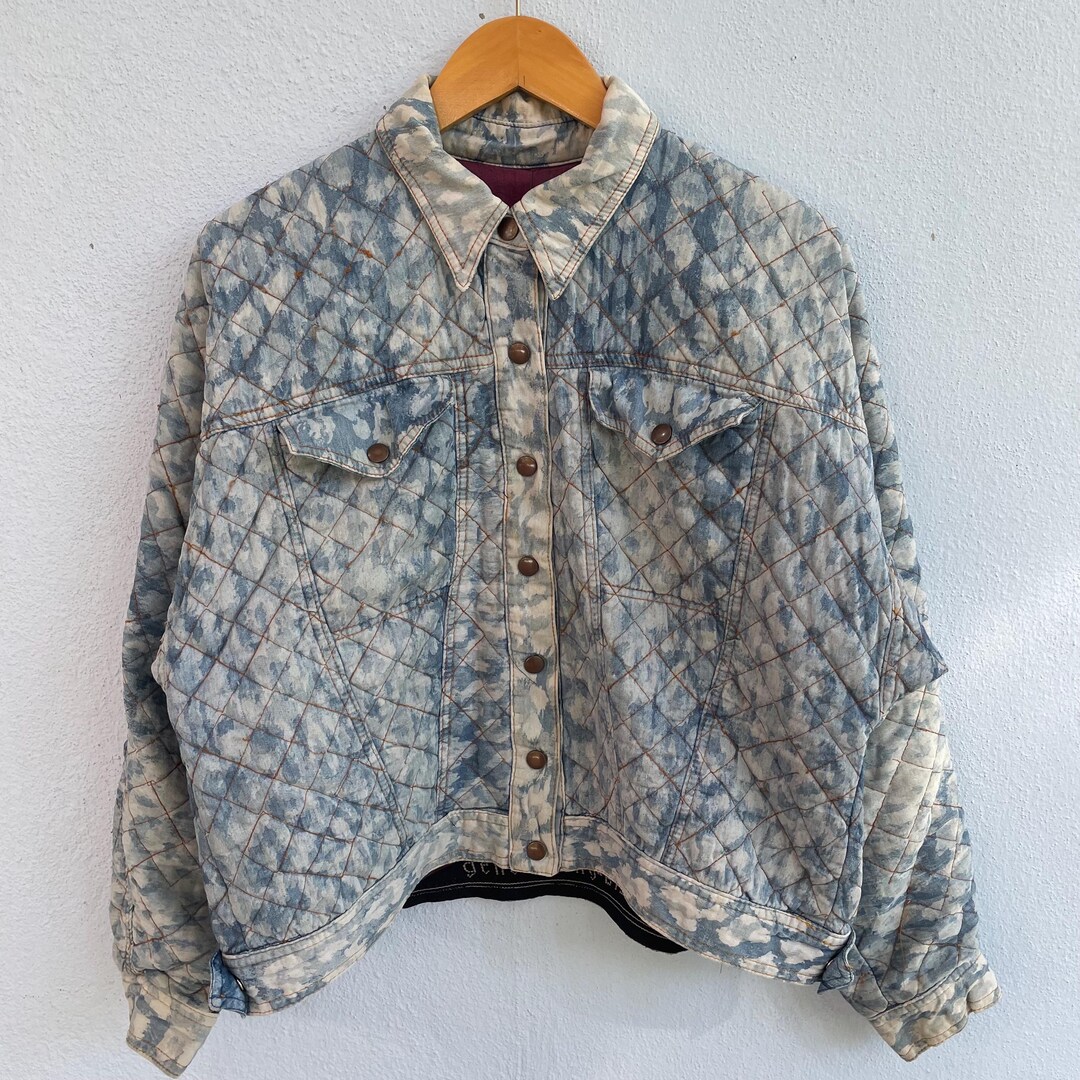 Vintage Gene Ewing Bis Light Puffer Jacket - Etsy