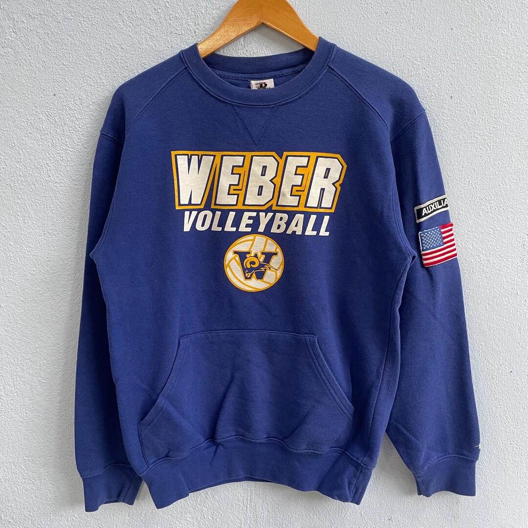 Vintage Weber State Volleyball University Athletic Sweatshirt - Etsy
