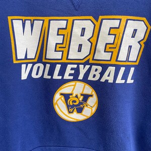 Vintage Weber State Volleyball University Athletic Sweatshirt - Etsy