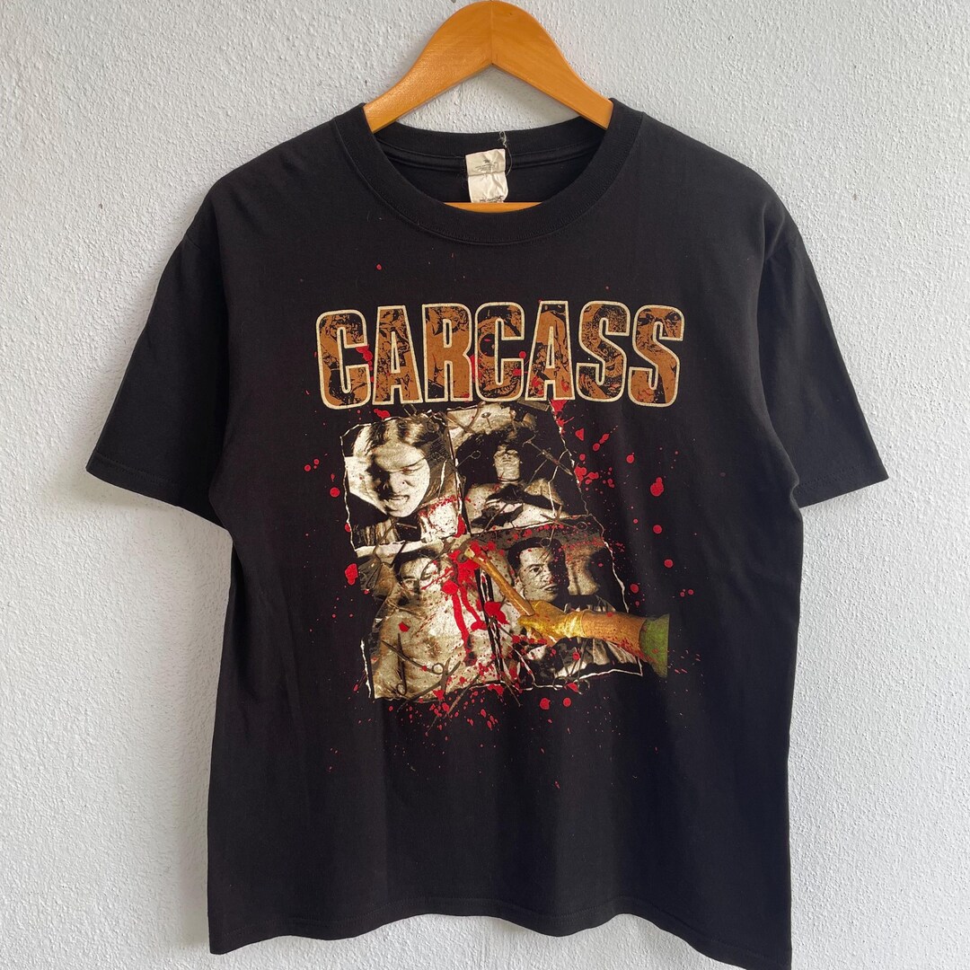 Vintage Carcass Band Tshirt - Etsy