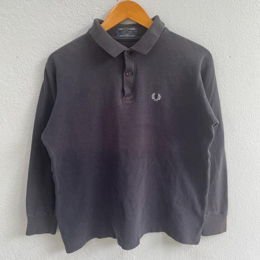 Vintage Fred Perry Collar Shirt Longsleeve - Etsy