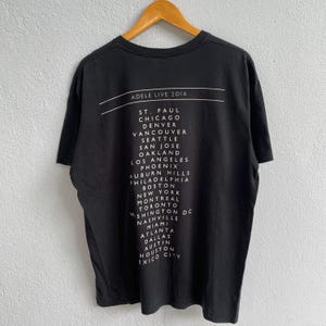 Adele Tour Merchandise Tshirt - Etsy