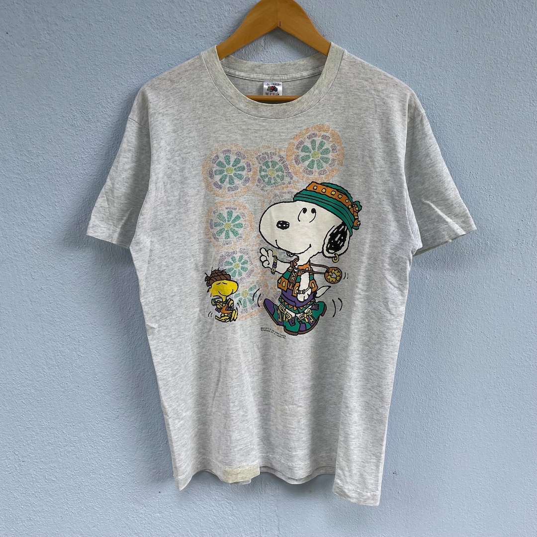 Vintage 90s Peanut Snoopy Peace - Etsy