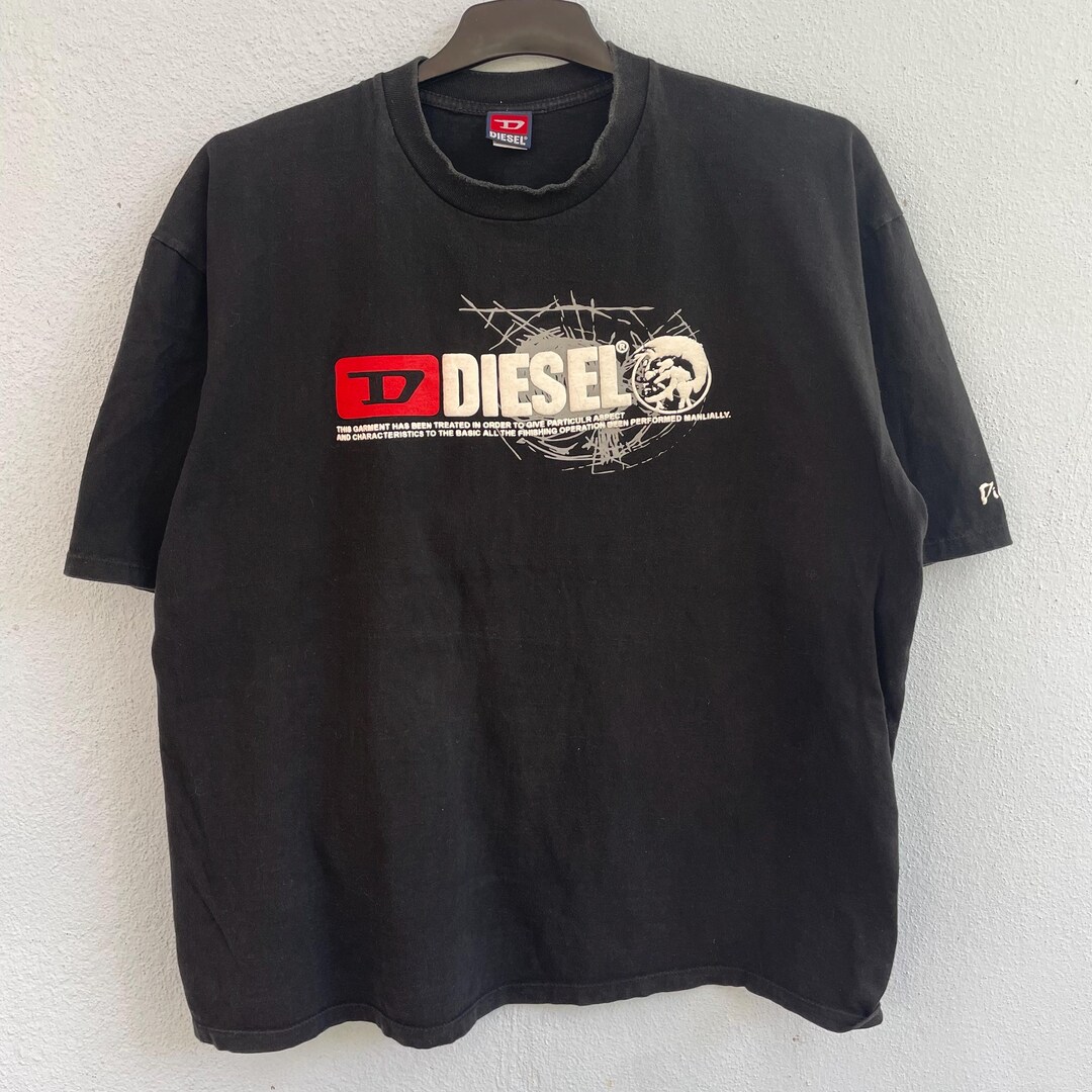 Vintage Diesel Skull Graphic Tshirt Big Size 2XL - Etsy