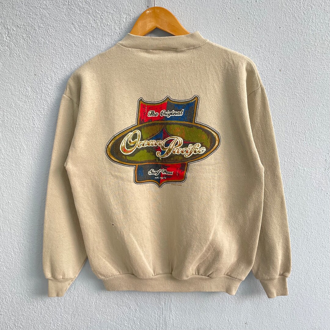 Vintage Ocean Pacific Surfing Sweatshirt - Etsy