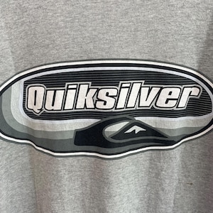 Vintage 90s Quicksilver Surfing Tee - Etsy