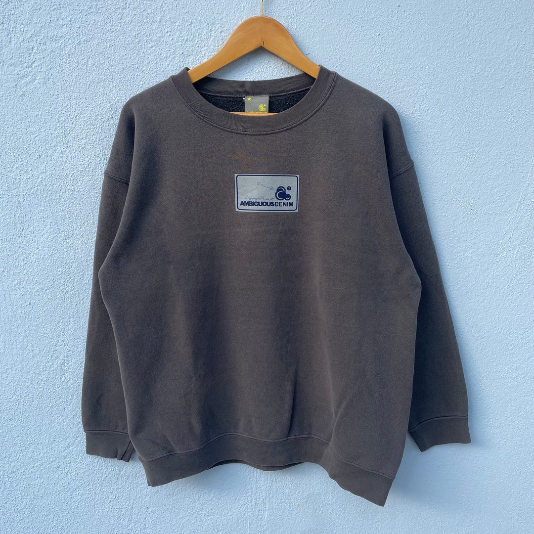 Vintage Ambiguous Denim Skate Brand Sweatshirt - Etsy