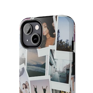 Personalized Custom Picture Collage Phone Case for iPhone 15 14 13 12 ...