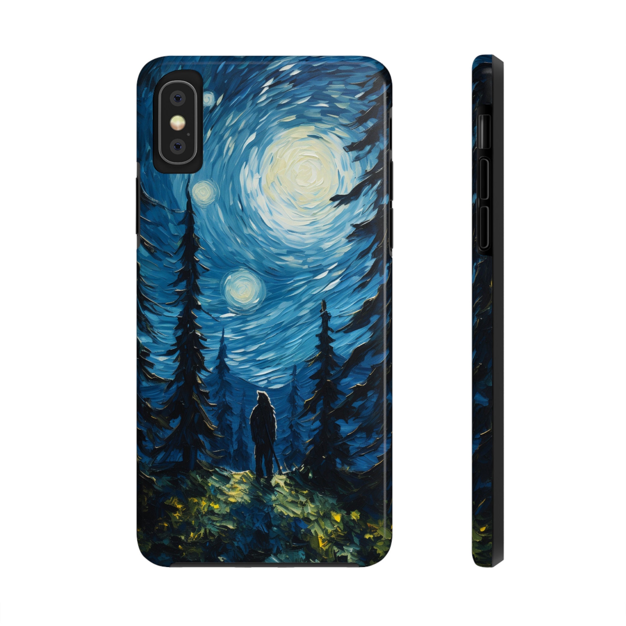 Sasquatch Starry Sky Phone Case for iPhone 15 14 13 12 11 Pro Max Case ...