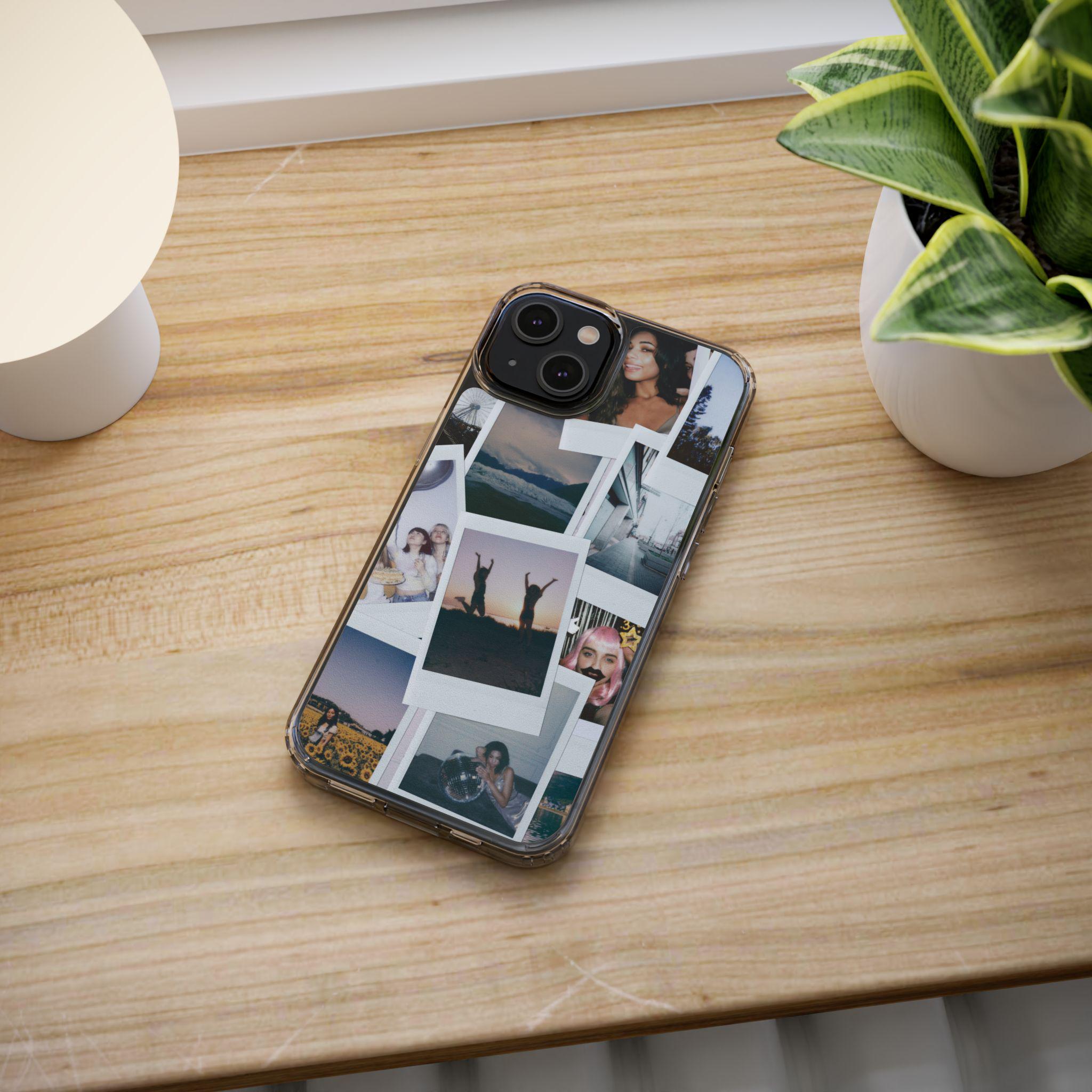 Personalized Custom Picture Collage Phone Case for iPhone 15 14 13 Pro ...