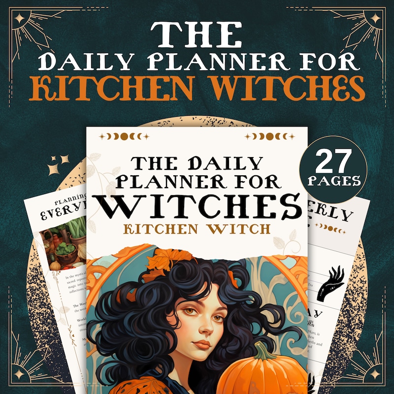 Witch Planner - Etsy