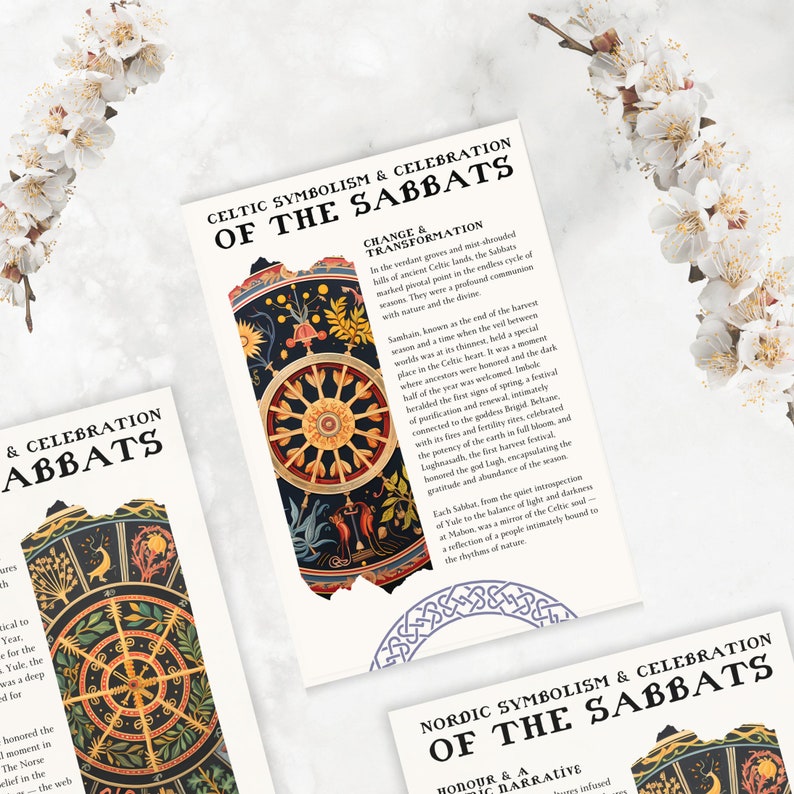 The 8 Sabbats - Beautiful Wheel of the Year Guide for Witchcraft ...