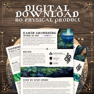 Healing Spells Guide & Practices - for Digital Grimoire Book of Shadows ...