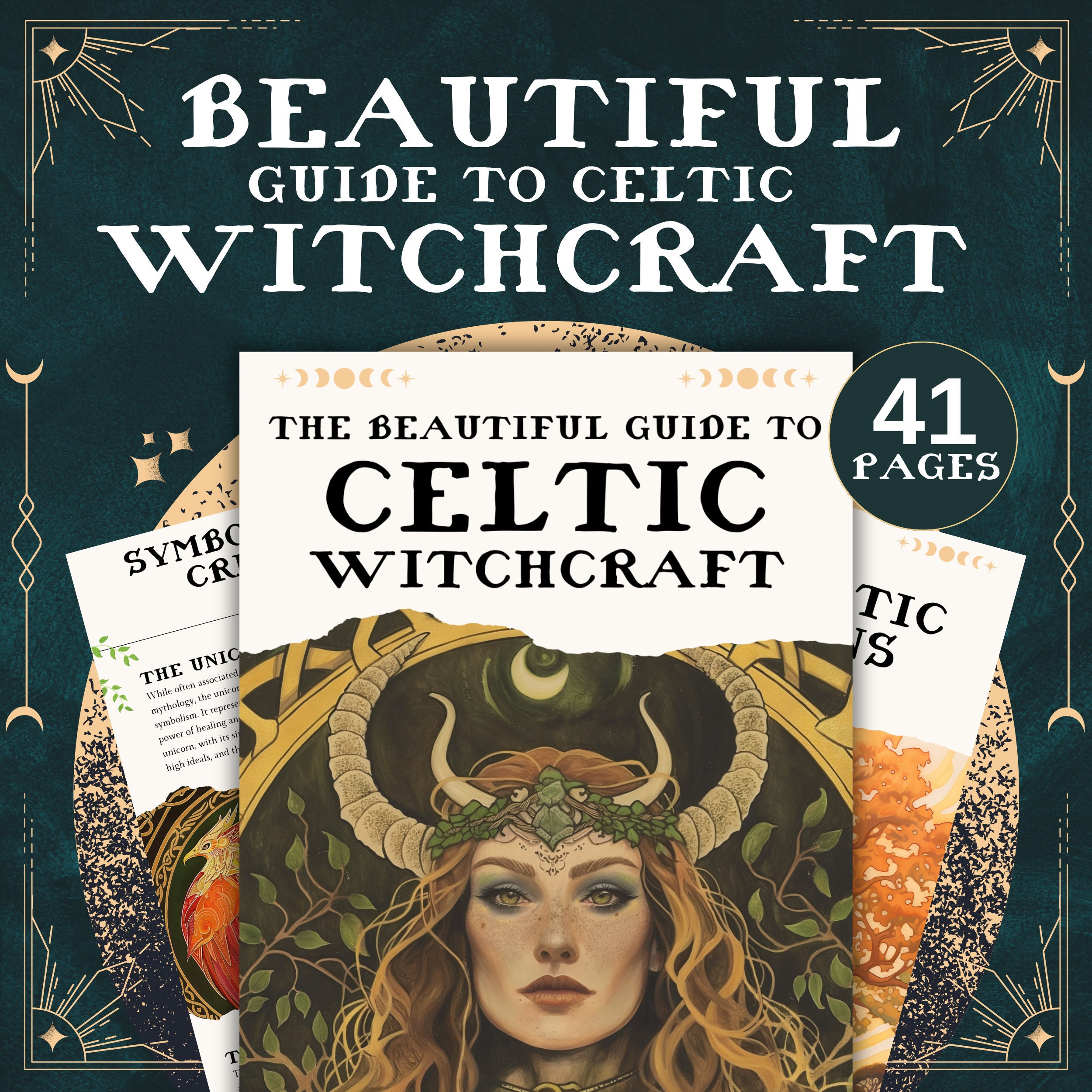 Celtic Witchcraft Guide, Celtic Digital Grimoire Book of Shadows ...