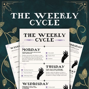 Witch Daily Planner Purple Ivy Edition Daily Witch Journal Witchy ...