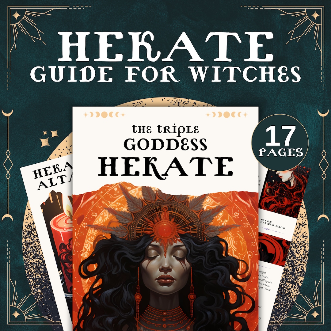 Hekate Guide for Witches Witchcraft Digital Grimoire Book of Shadows ...