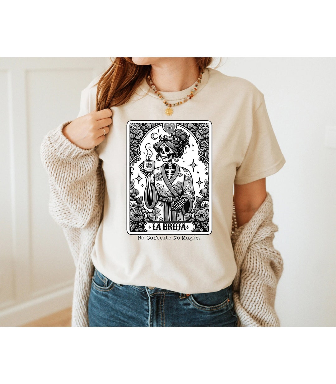 La Bruja Tarot Card PNG, Funny Mexican Mom Sublimation Design, Spanish ...