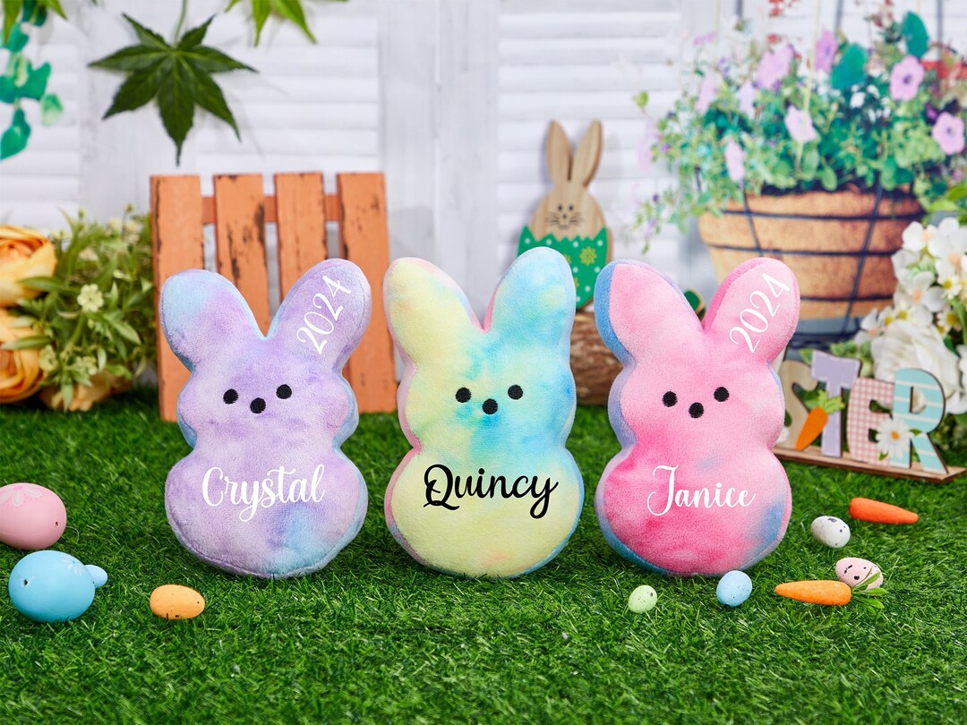 Custom Bunny Rabbit Peeps Easter Ornament Peep Pattern Kids Toys Easter ...
