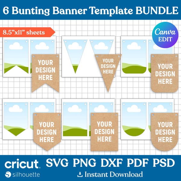 Pennant Banner - Etsy