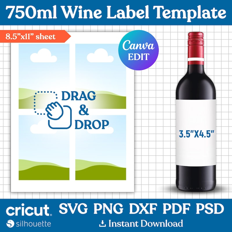 Wine Bottle Tags - Etsy