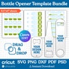 Bottle Opener Template Svg, Stainless Steel Bottle Opener, Beer Bottle ...