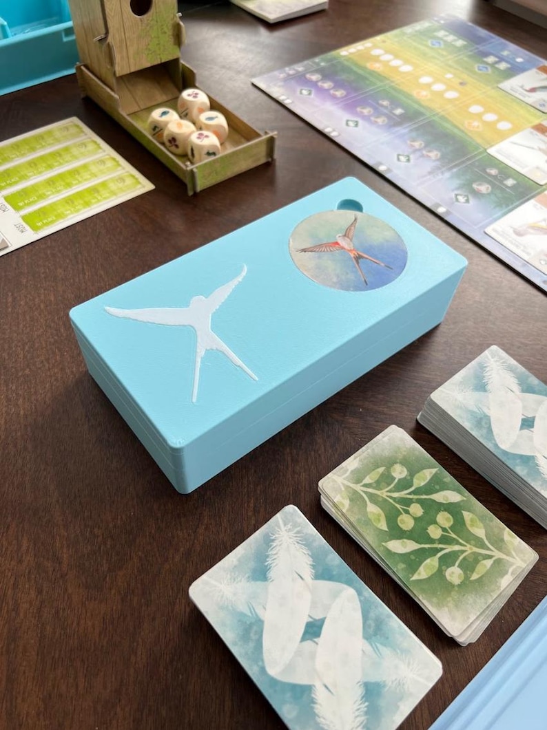 Complete 3D Printed Wingspan Organizer – Storage System for Base Game ...