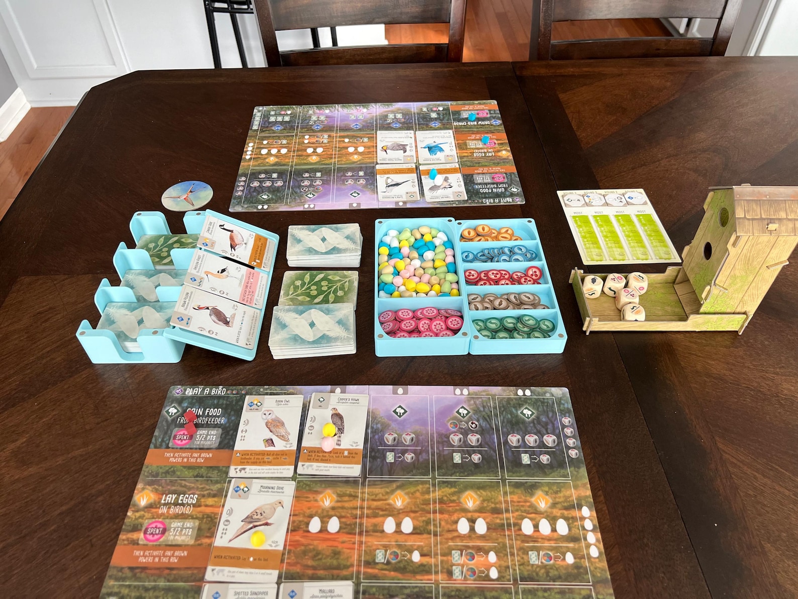 Complete 3D Printed Wingspan Organizer – Storage System for Base Game ...