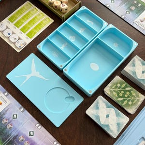 Wingspan Resource Organizer Magnetic and Stacking Wingspan Storage Box ...
