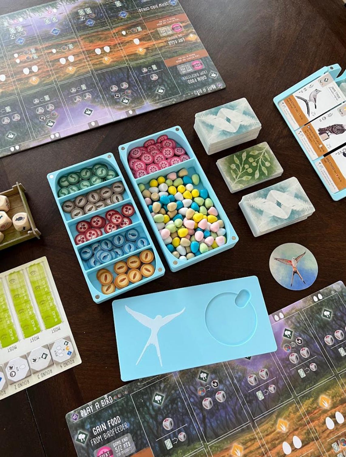 Wingspan Resource Organizer Magnetic and Stacking Wingspan Storage Box ...